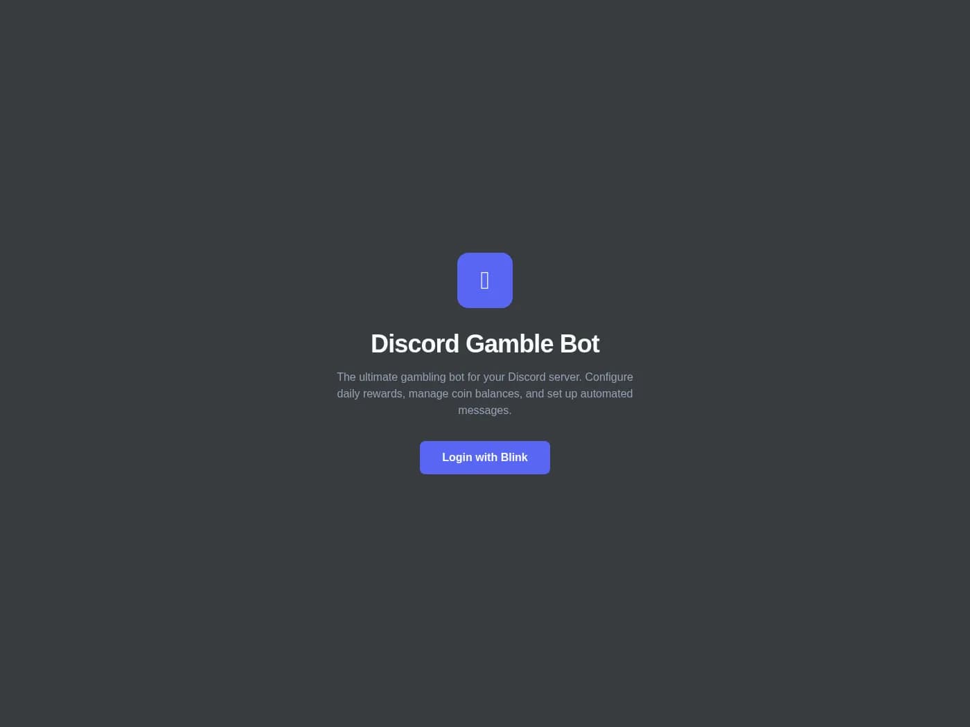 Discord Gamble Bot