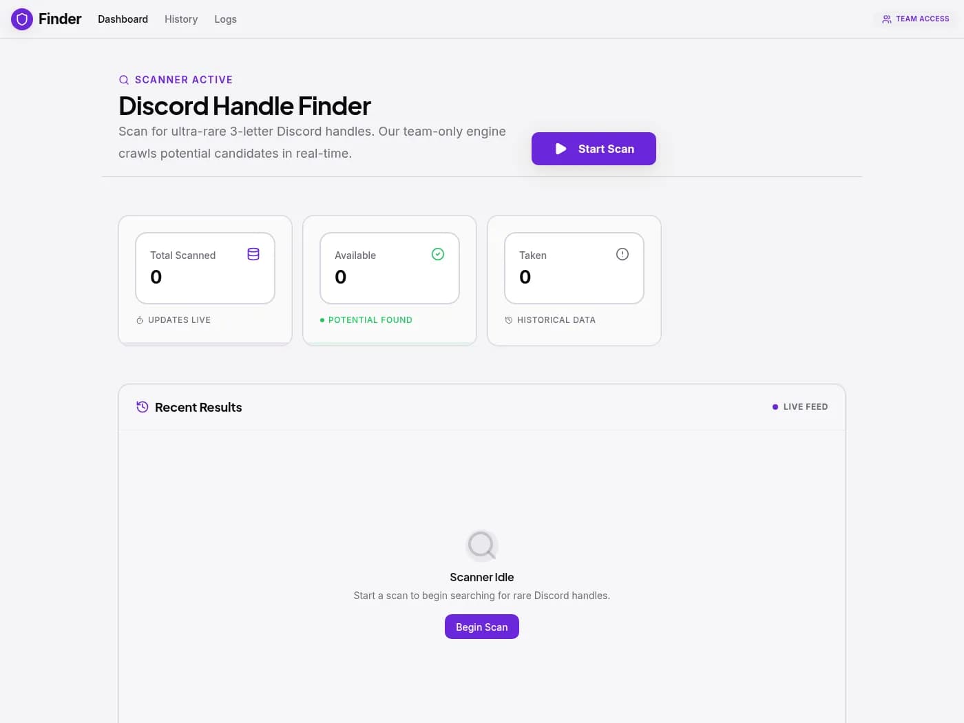Instant Discord Handles