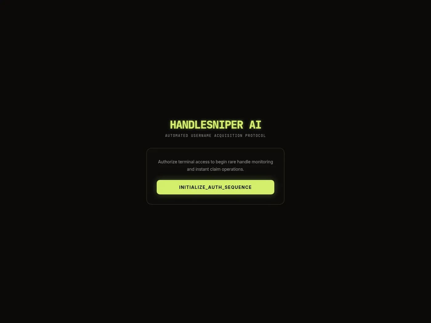 Discord Handle Sniper
