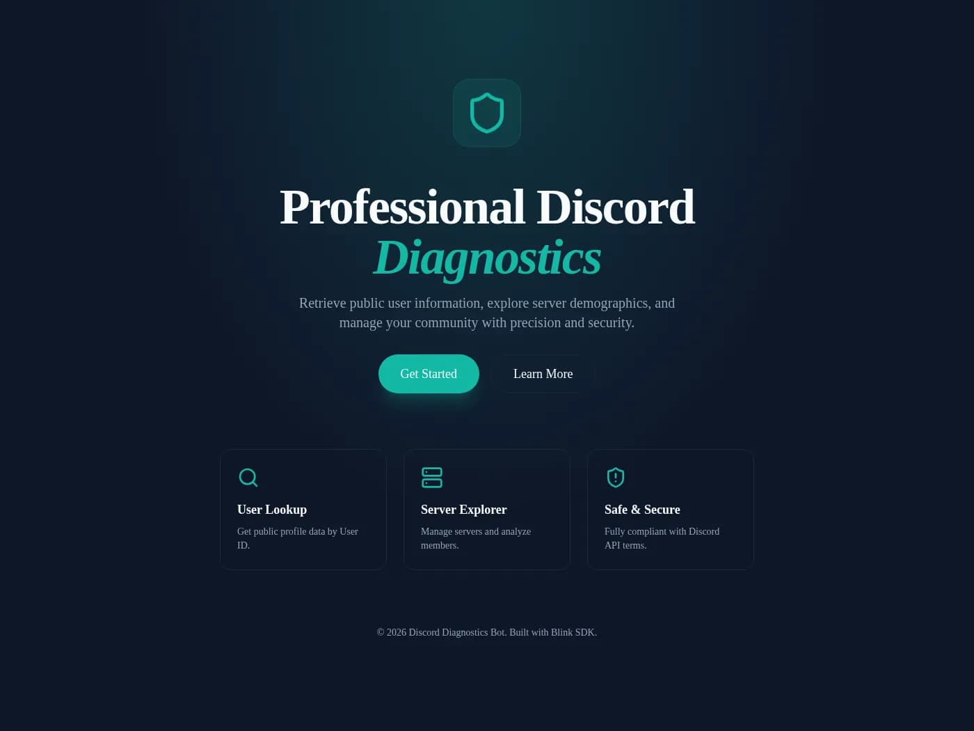 Discord User Info Bot