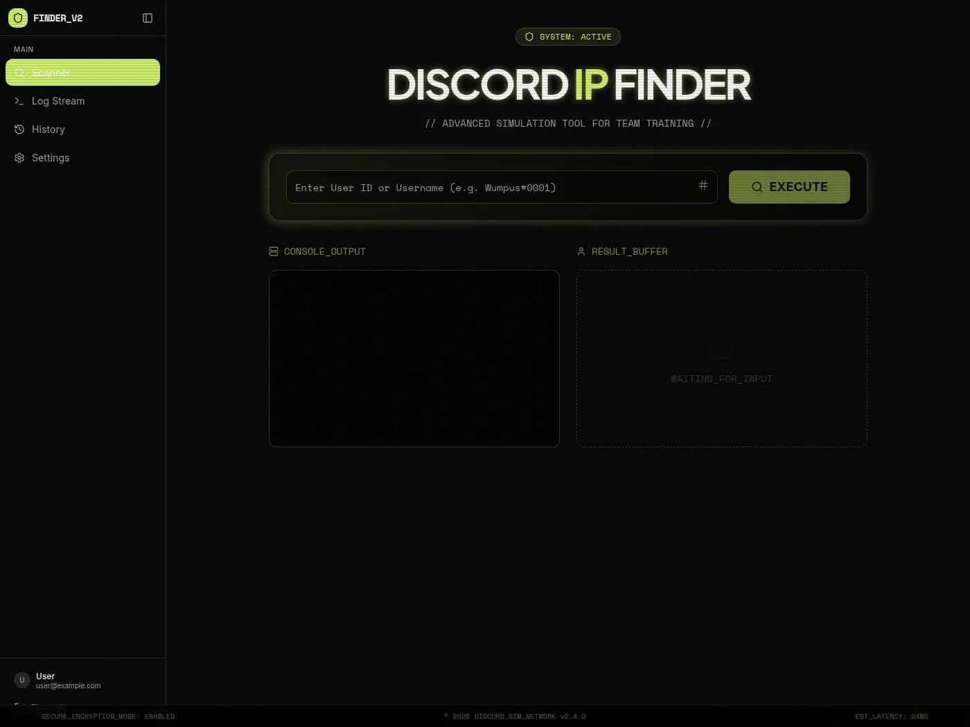 Discord IP Finder