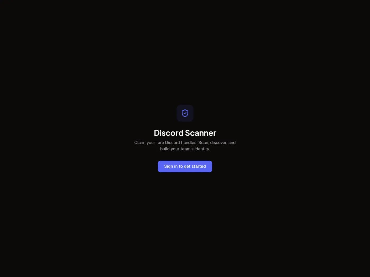 Discord Username Scanner