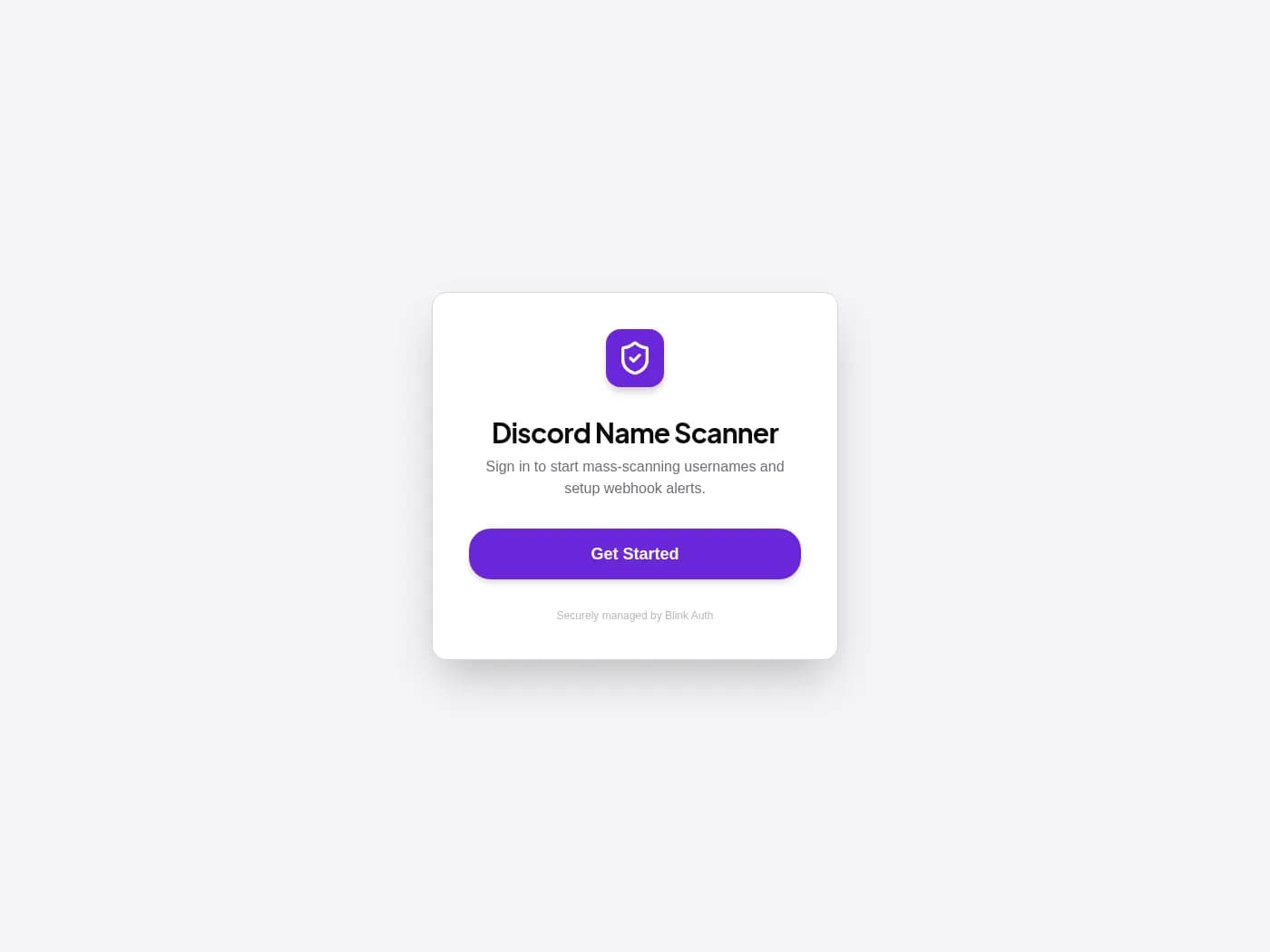 Discord Name Scanner