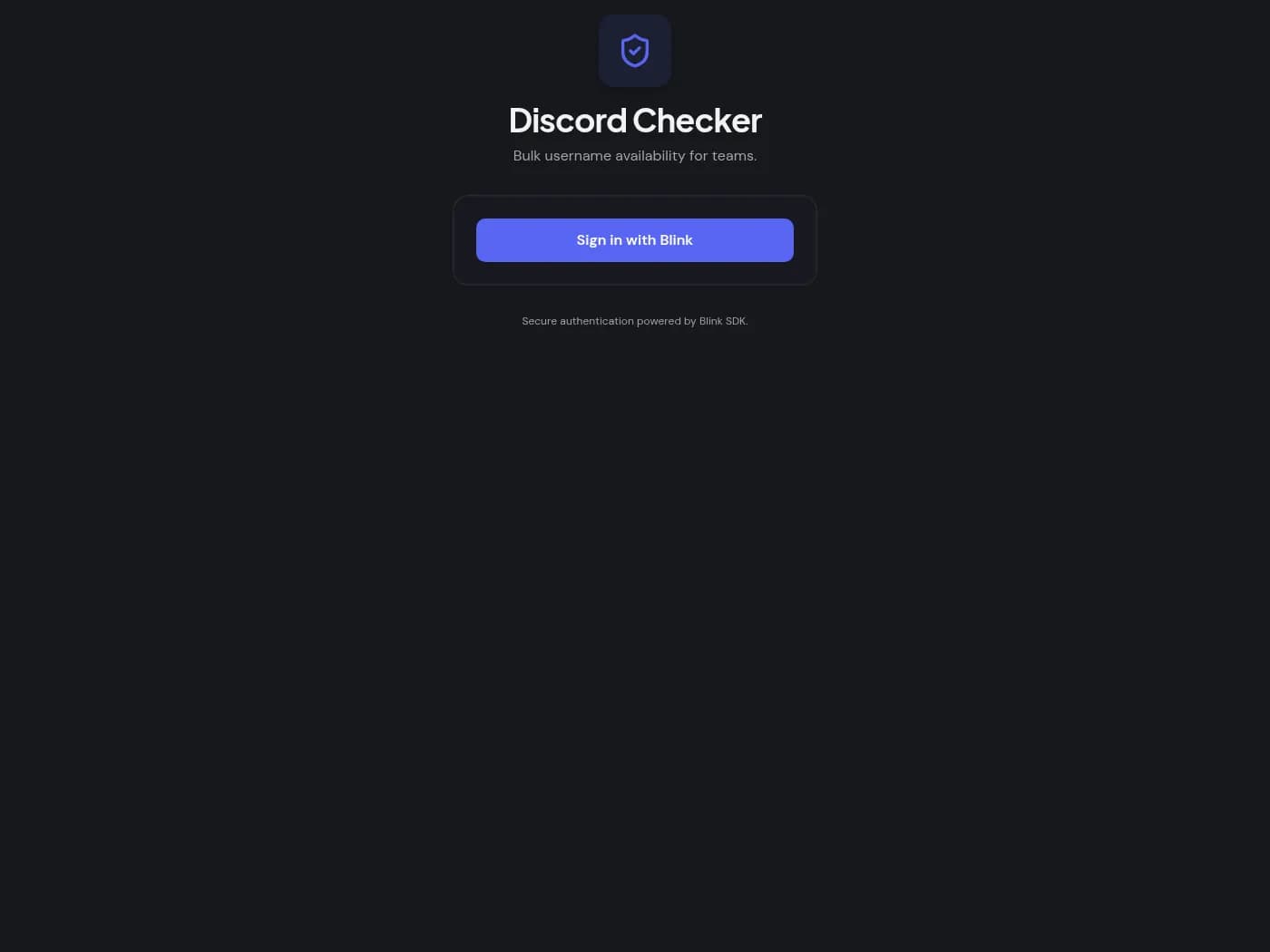 Discord Username Checker