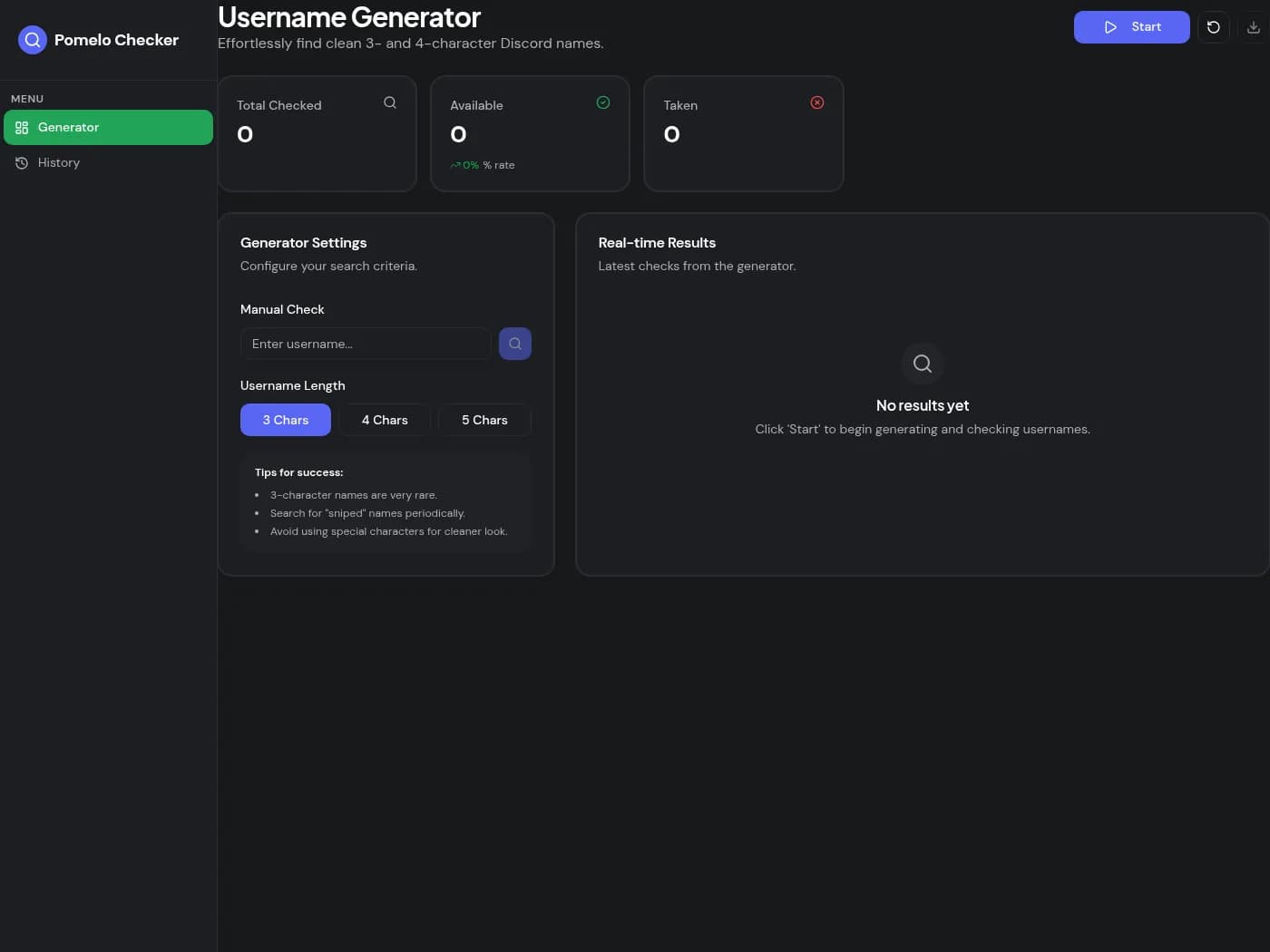 Discord Name Checker