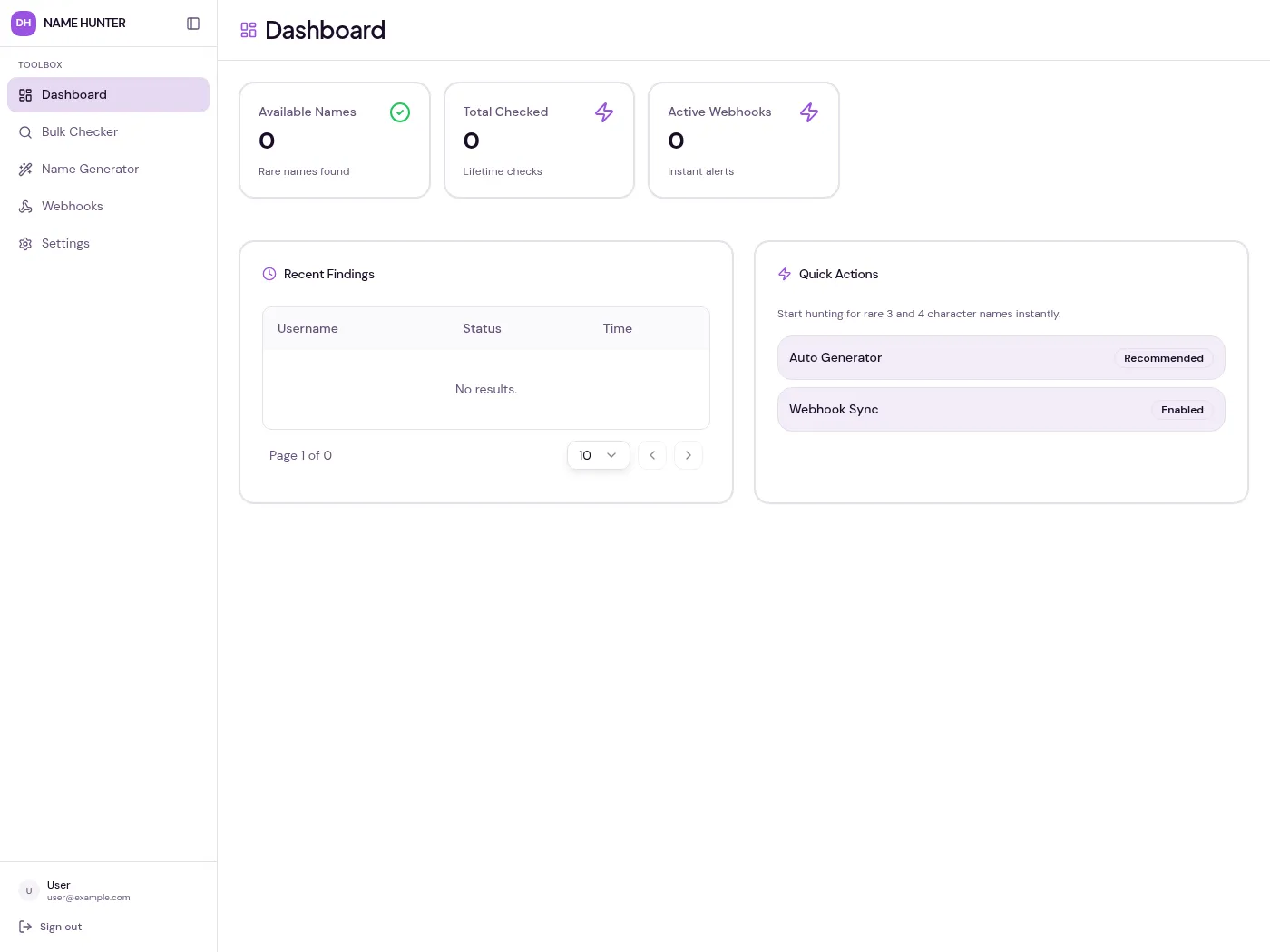 Discord Name Hunter