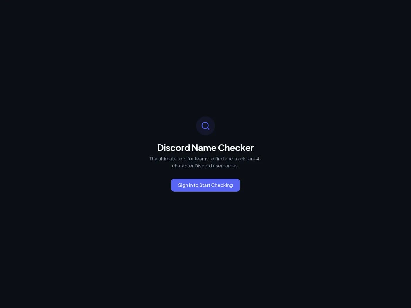 Discord Name Checker