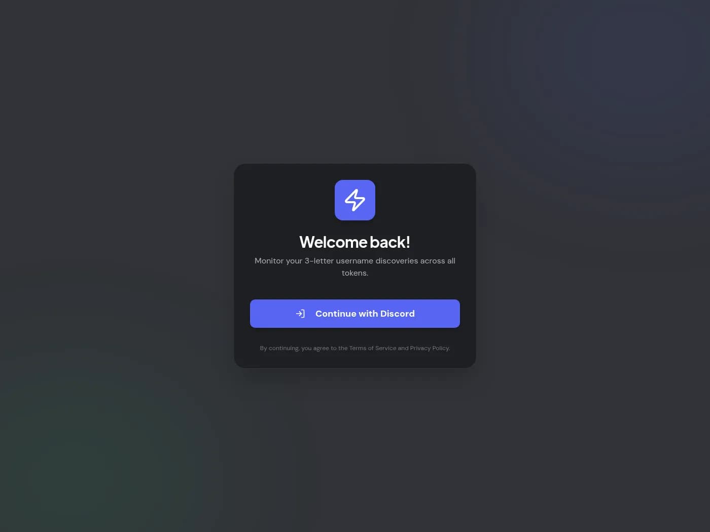 Discord 3-Letter Checker