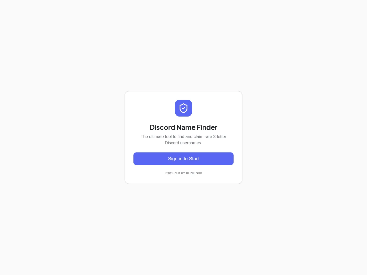 Discord Name Finder
