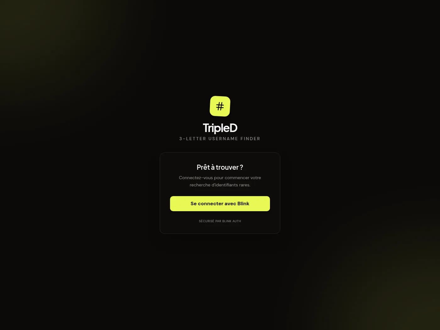 Discord 3-Letter Finder