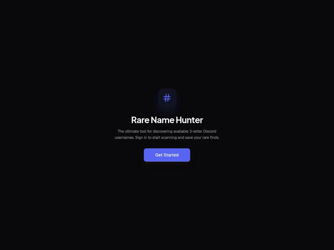 Discord 3-Letter Finder