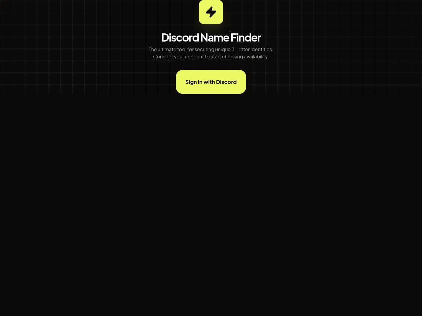 Discord Name Finder