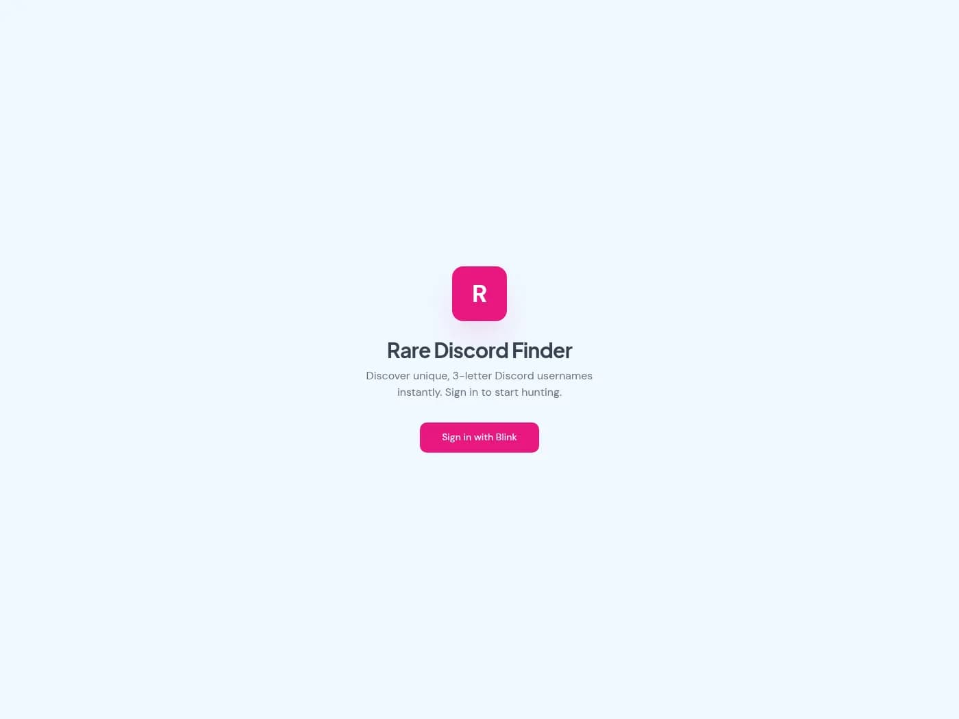 Rare Discord Finder
