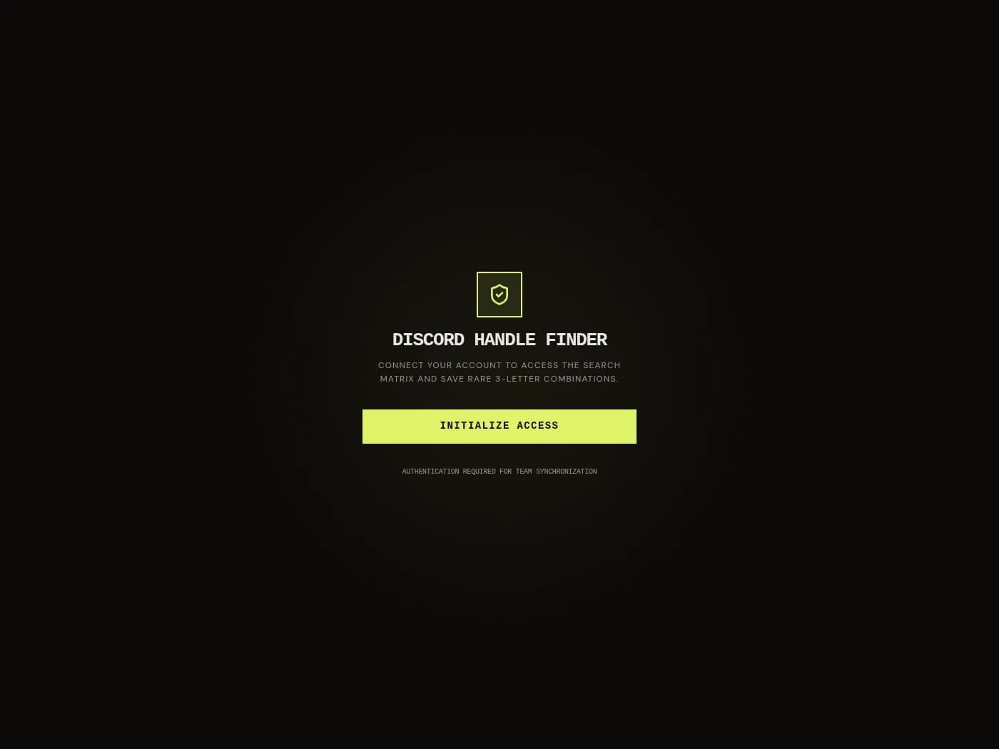 Discord Handle Finder