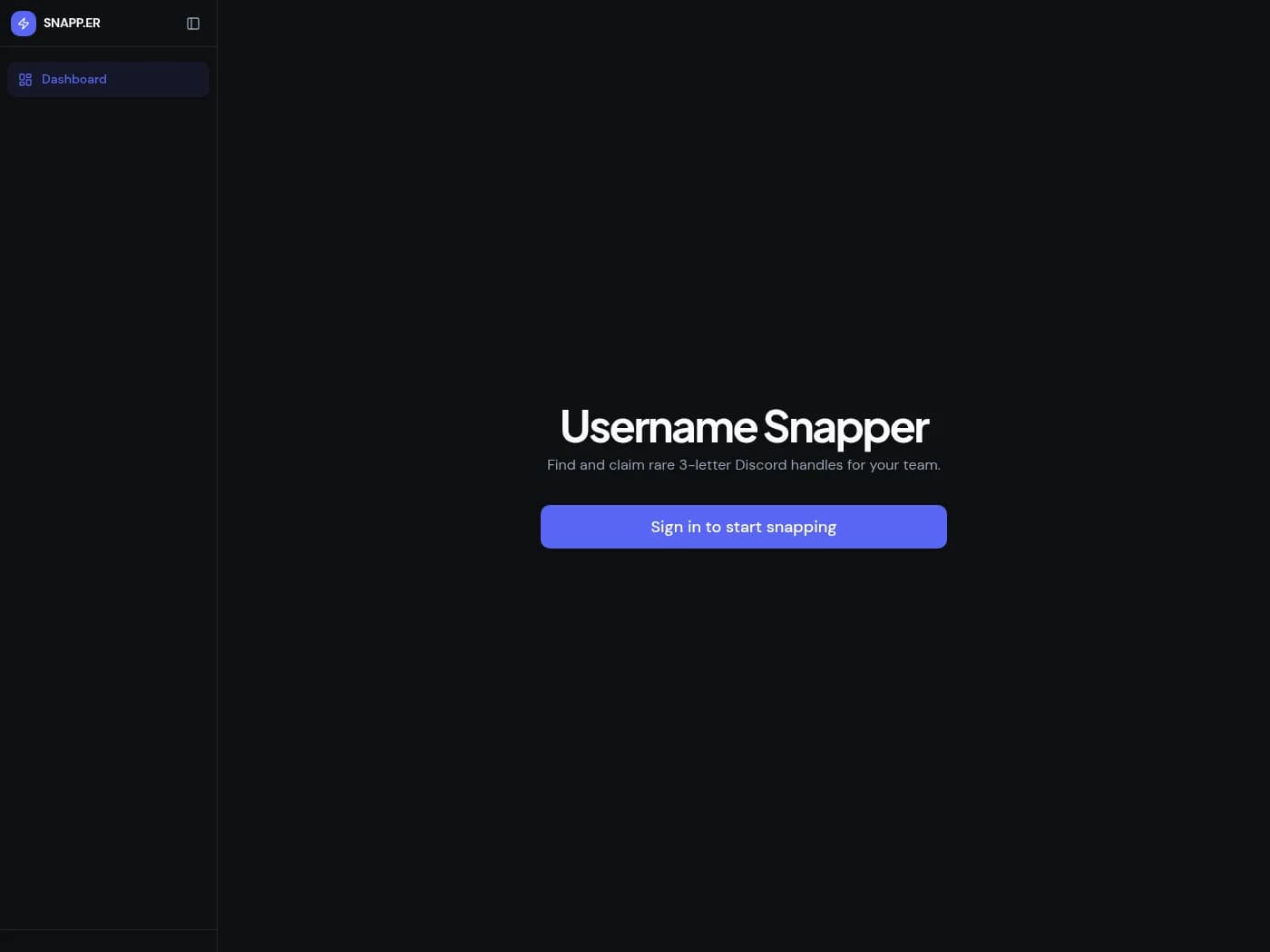 Discord Name Snapper