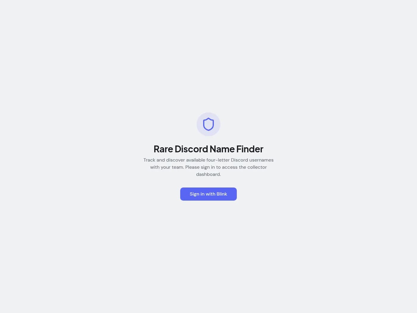 Rare Discord Name Finder
