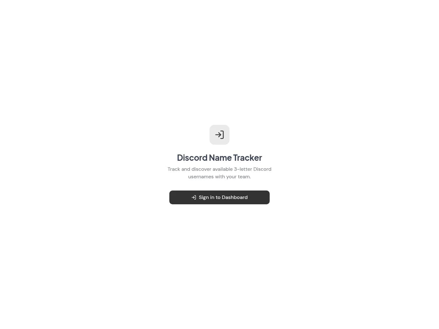 Discord Name Tracker