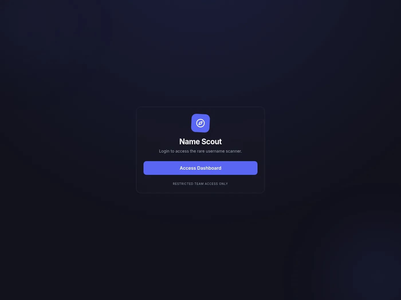 Discord Name Scout