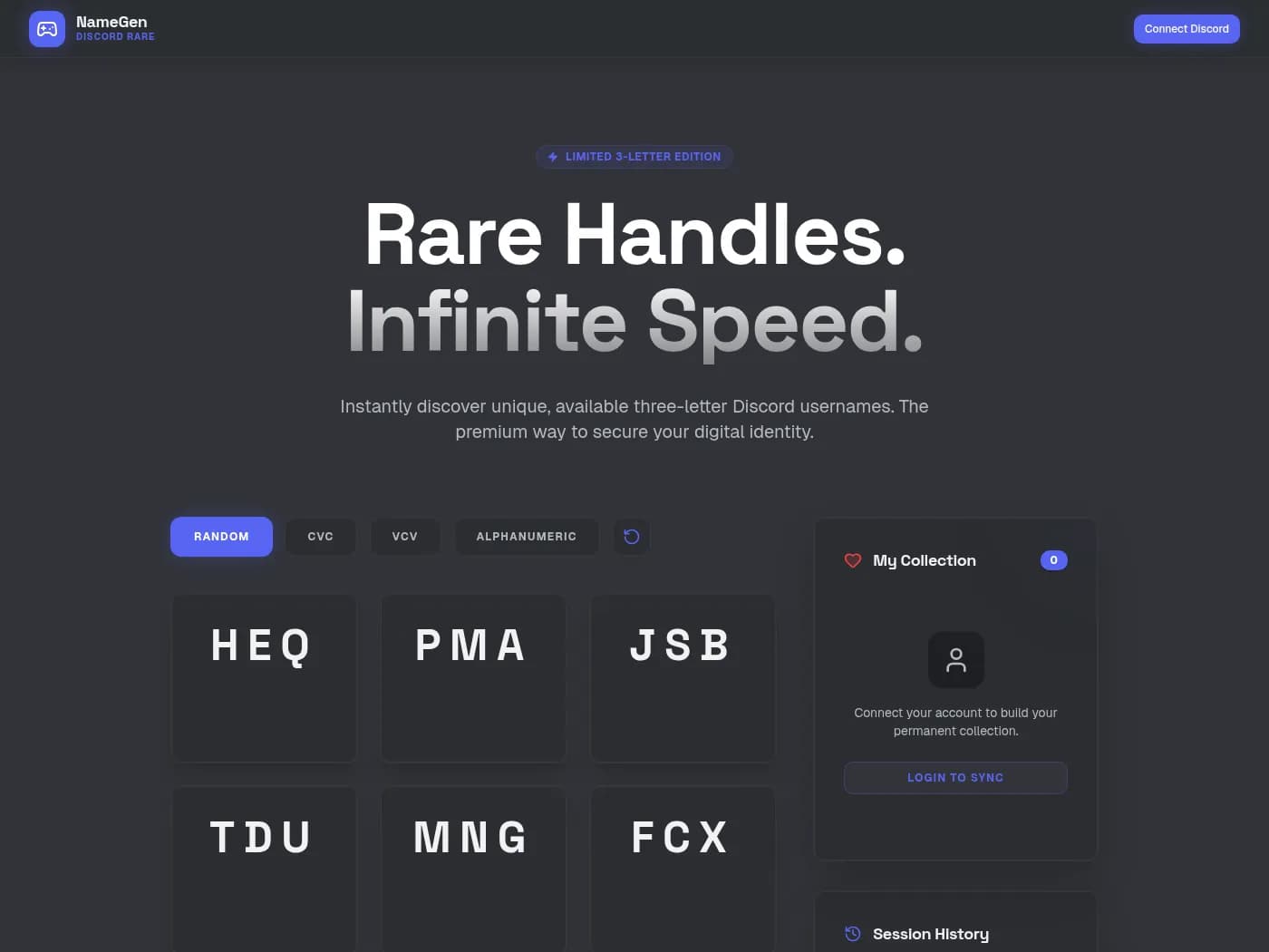 NameGen Discord