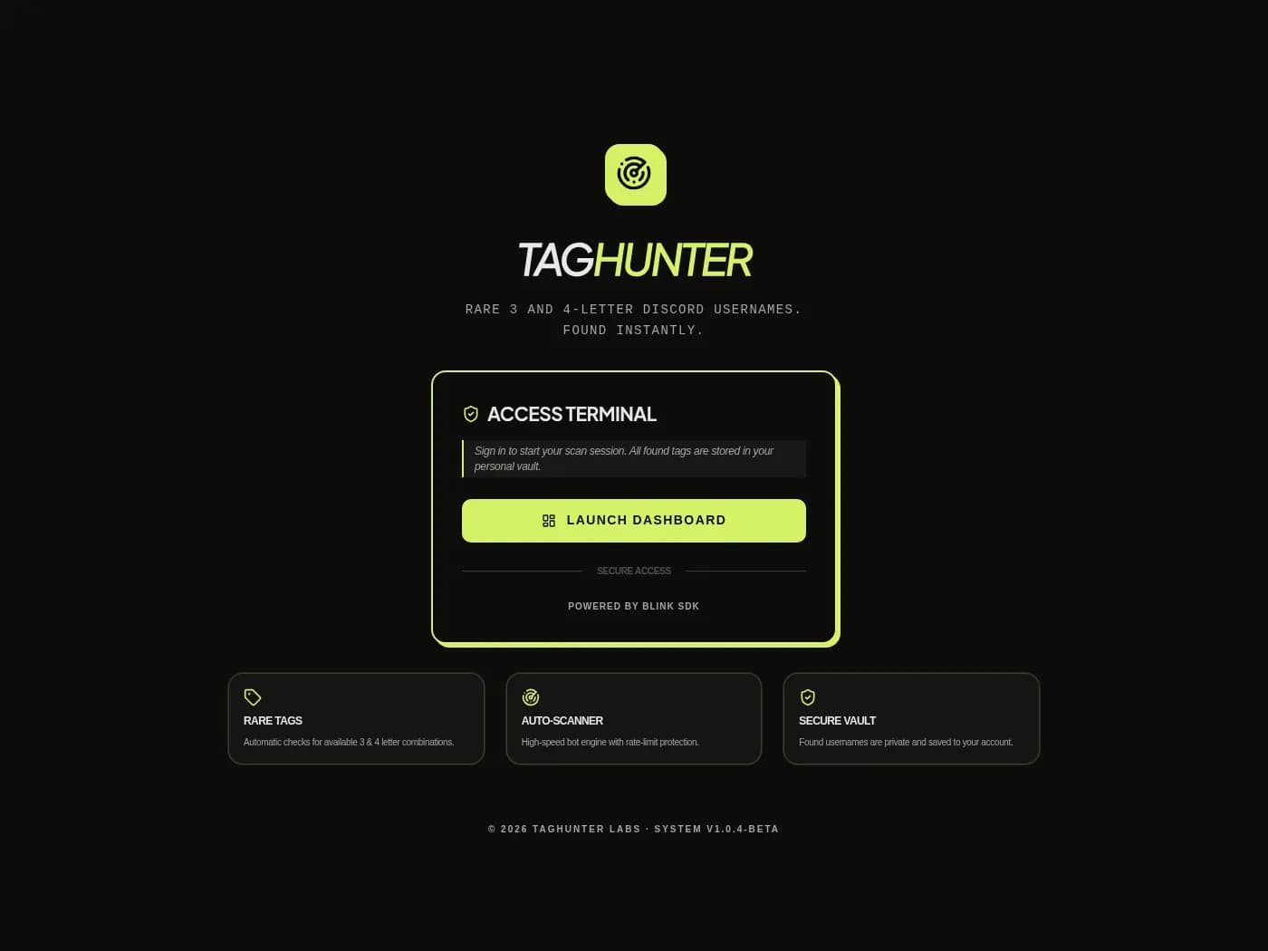 Discord Tag Hunter