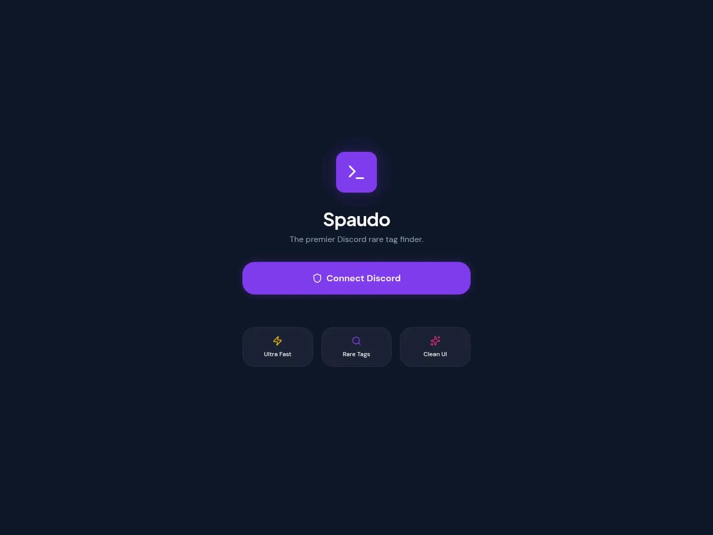 Spaudo Discord Tag Finder
