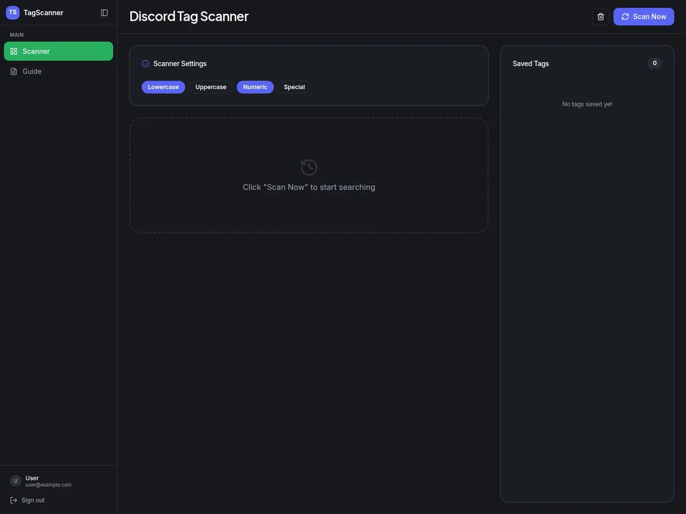 Unused Discord Tag Finder
