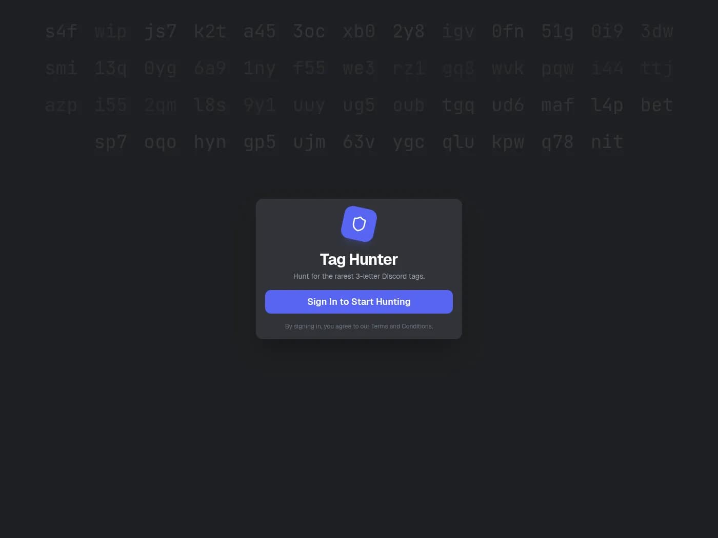 Discord Tag Hunter