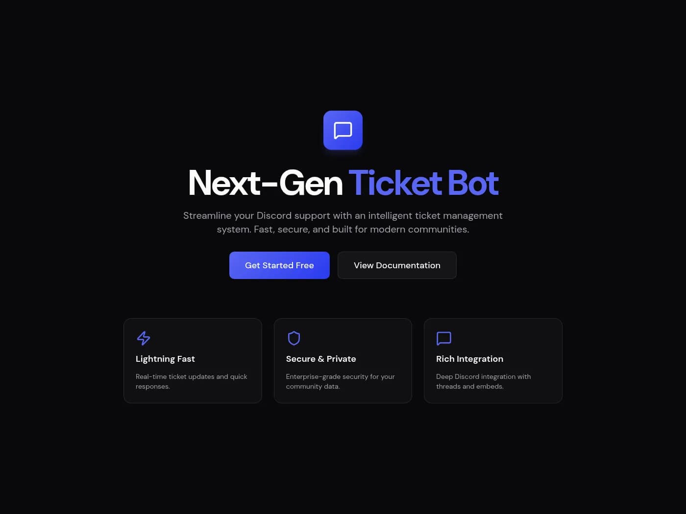 Discord Ticket Bot