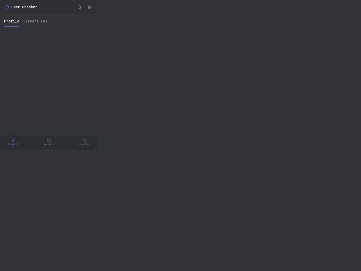 Discord User Checker