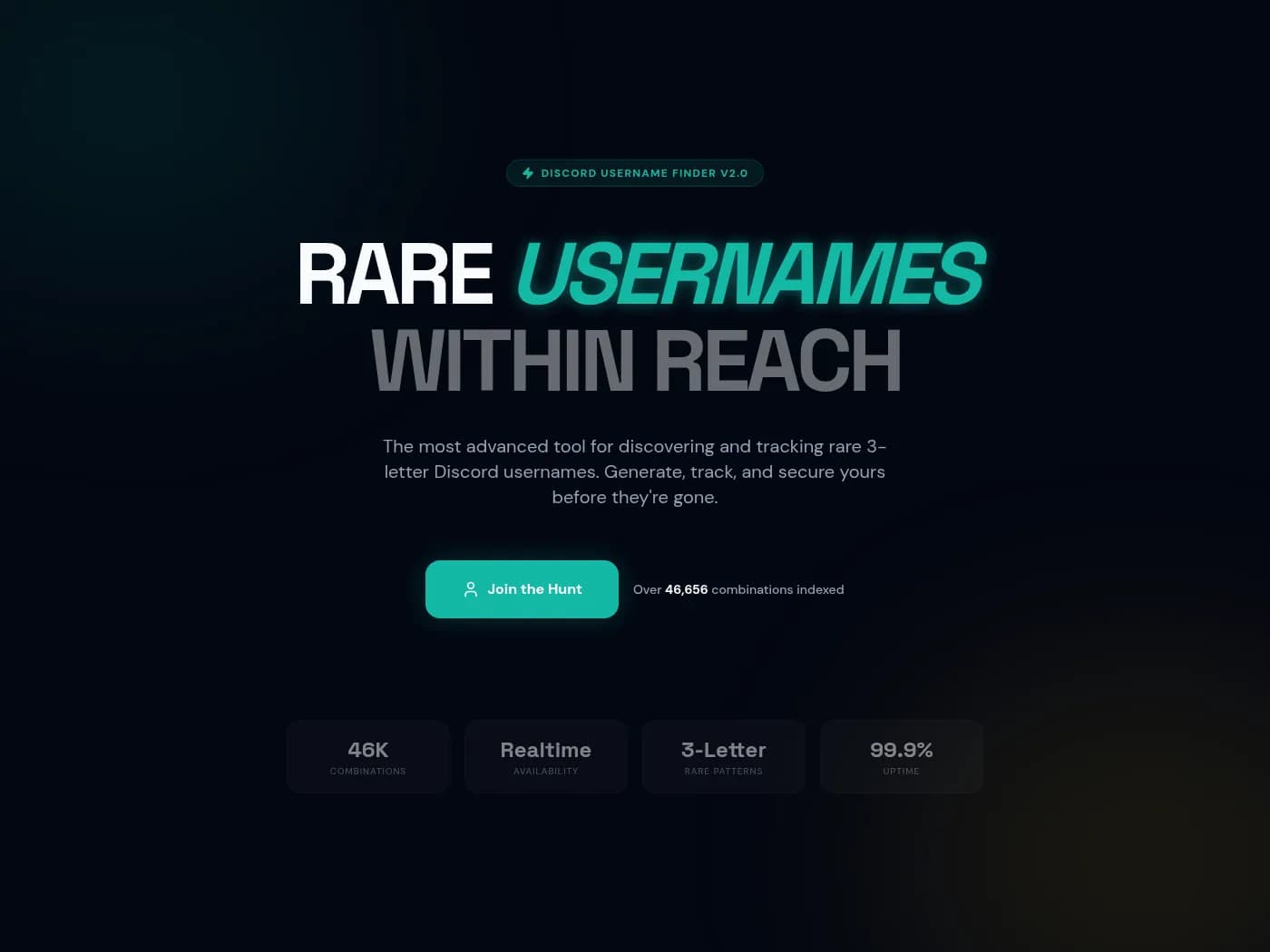 Discord Username Finder