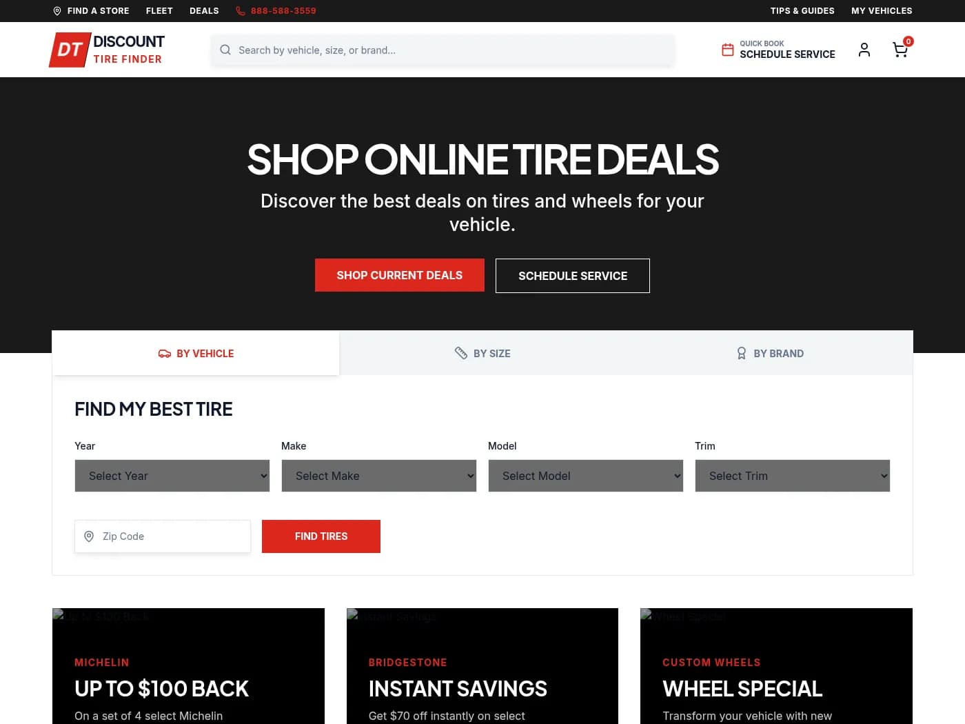 Discount Tire Finder
