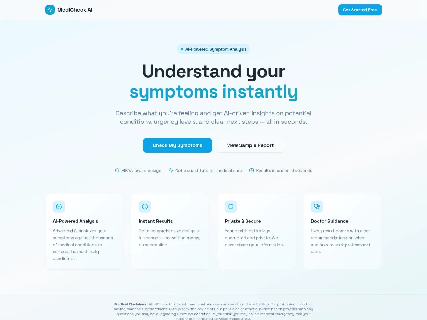 Disease Predictor App