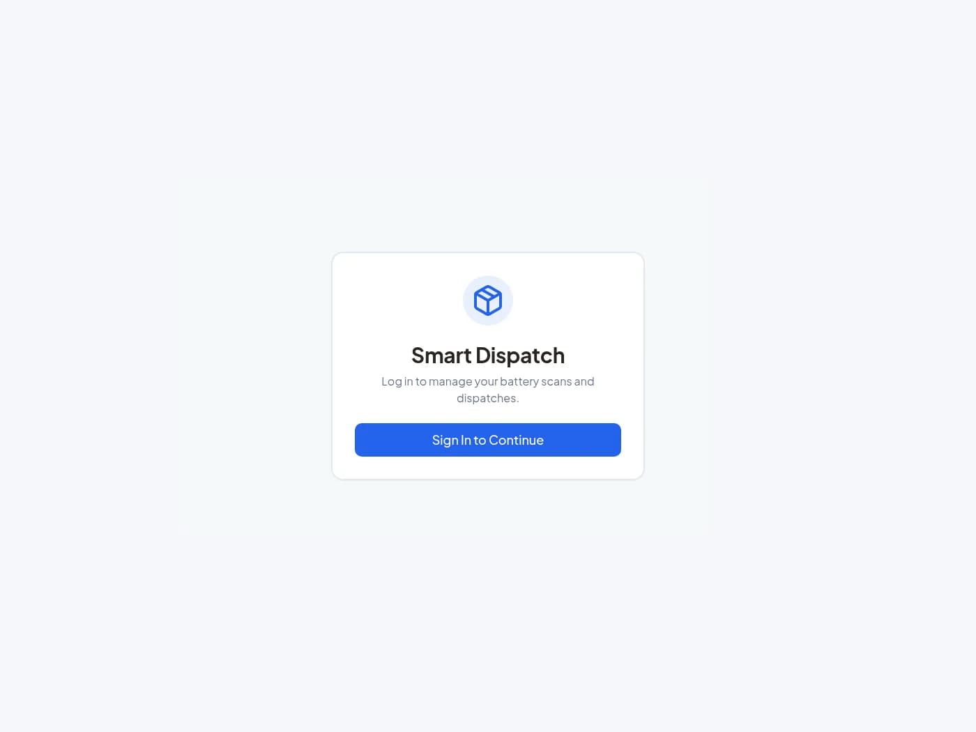 Smart Dispatch Manager