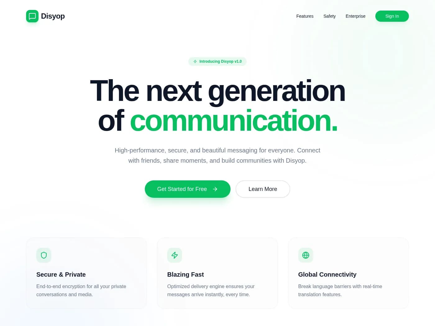 Disyop Chat Platform