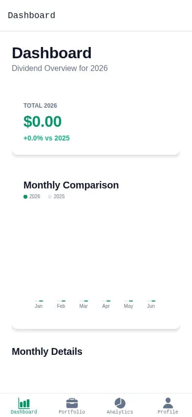 Dividend Insight App