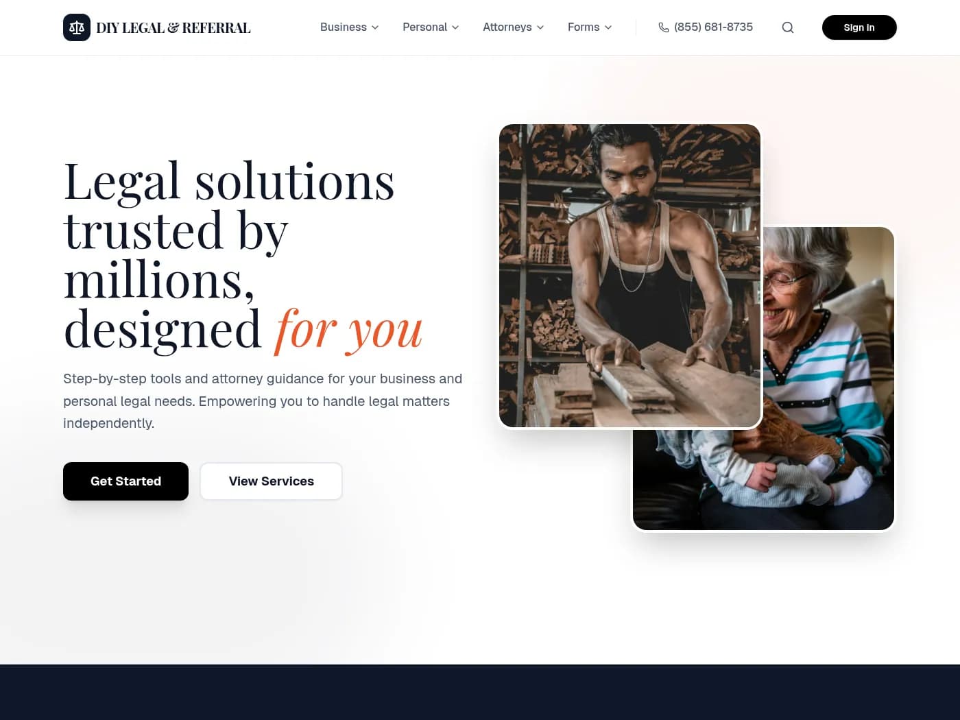 DIY Legal & Referral Hub