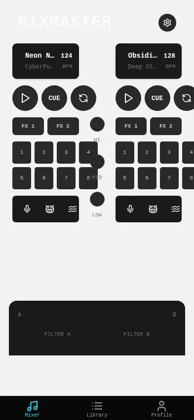 MixMaster DJ App