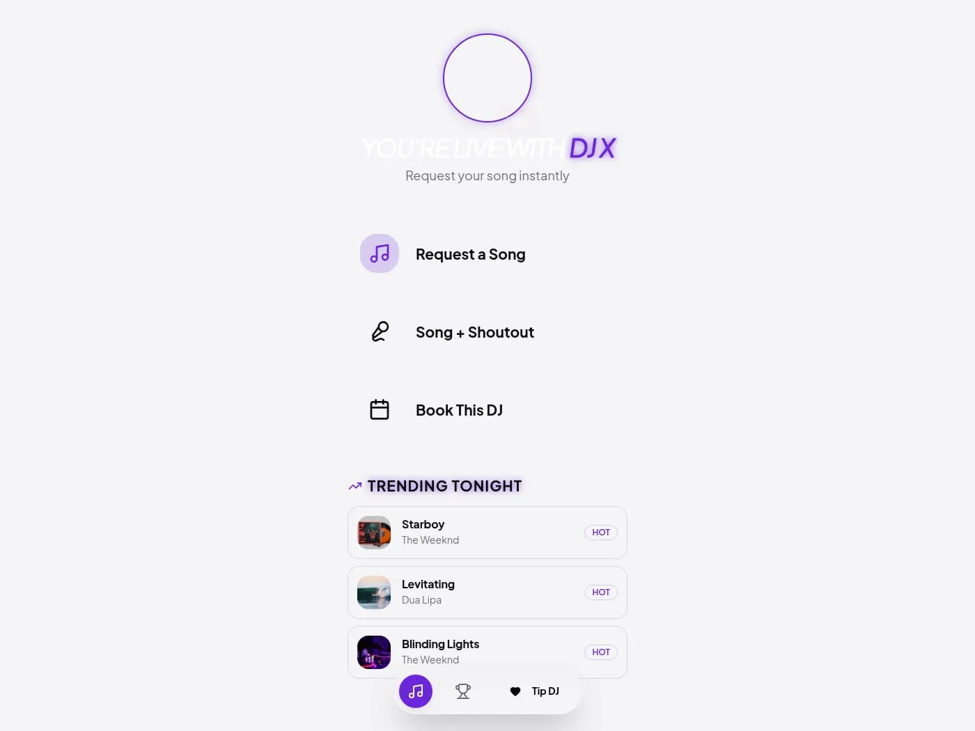 DJ Request Live