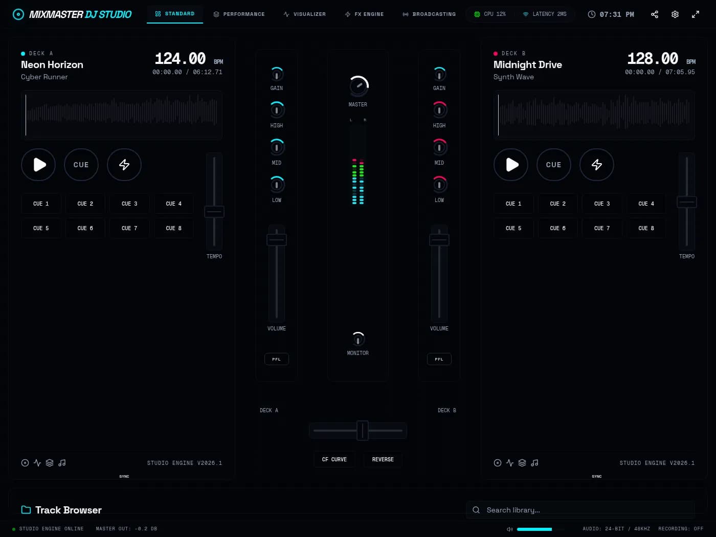 MixMaster DJ Studio