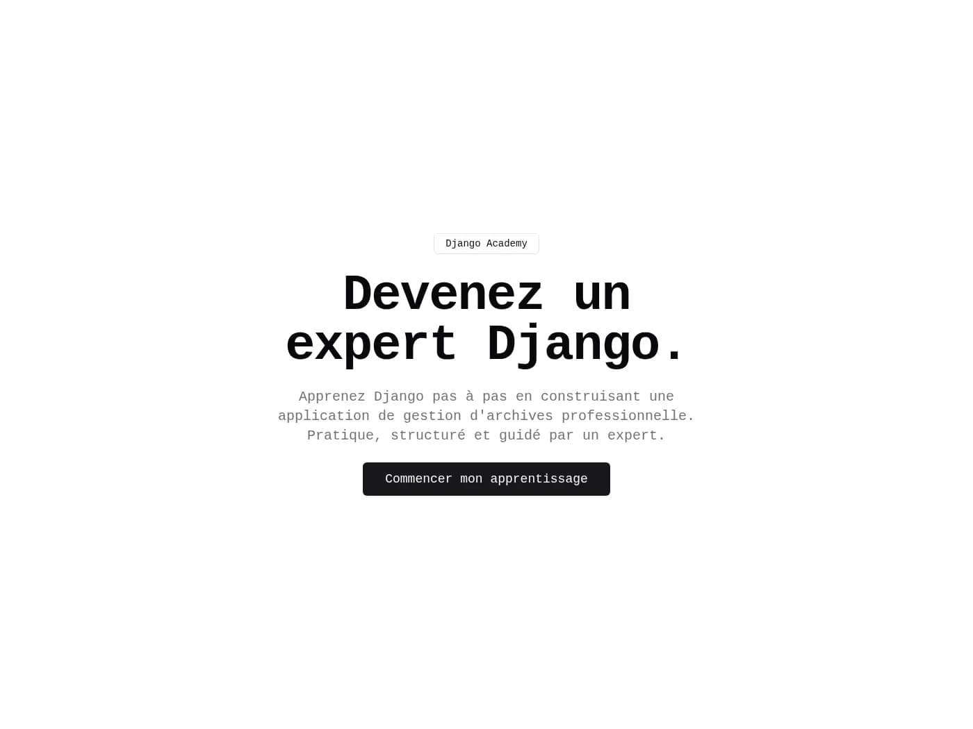Django Archive Manager