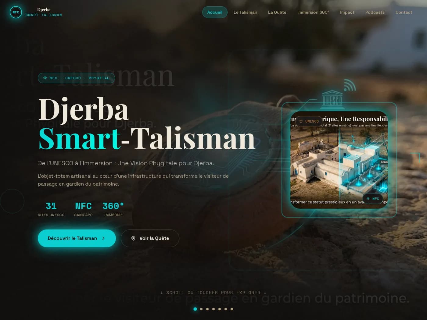 Djerba Talisman Showcase