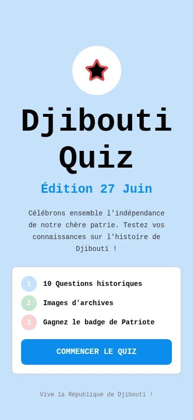 Djibouti History Quiz