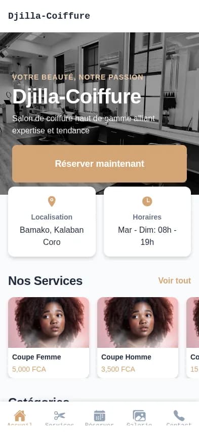 Djilla Coiffure App