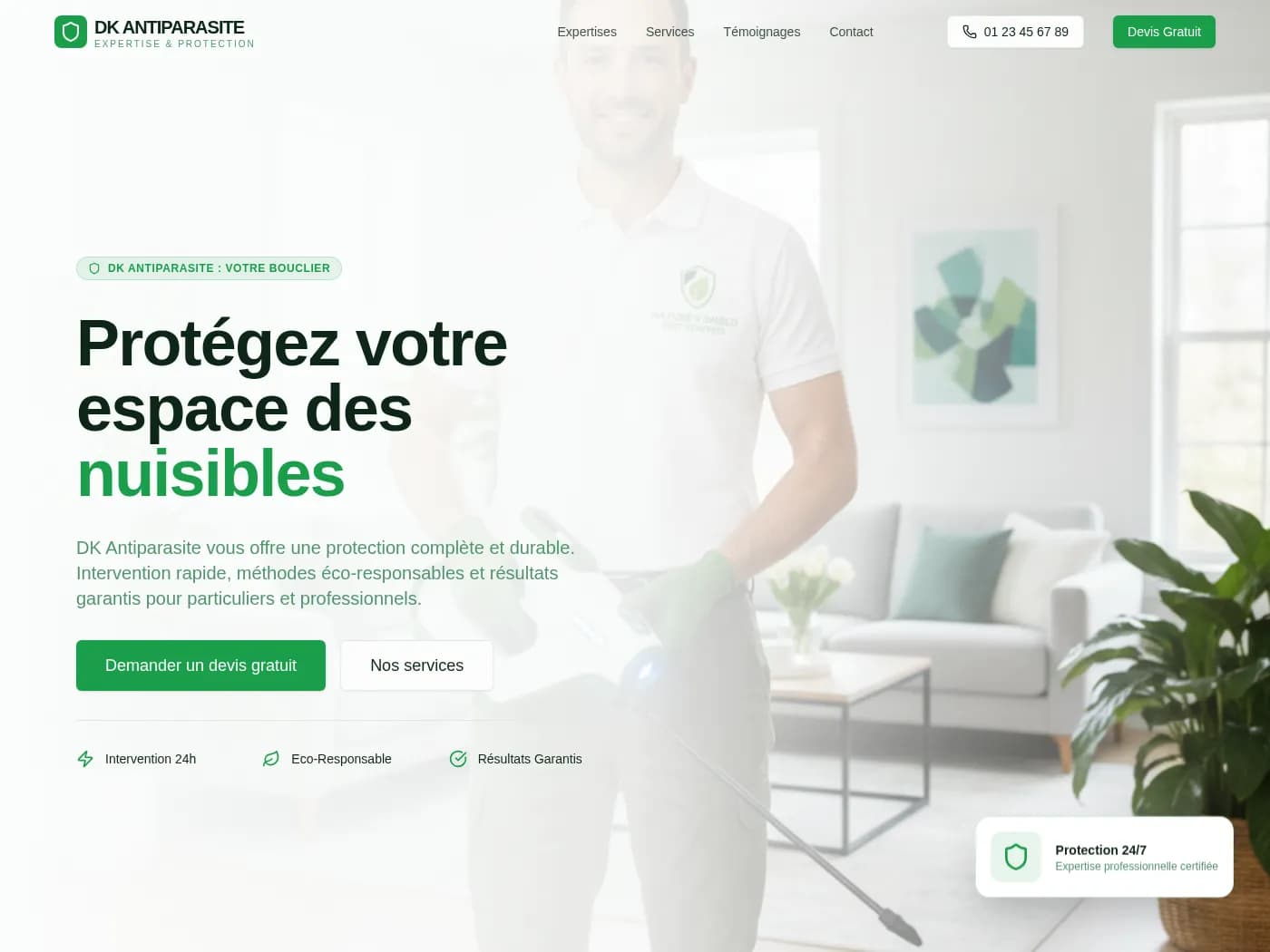 DK Antiparasite Web Portal