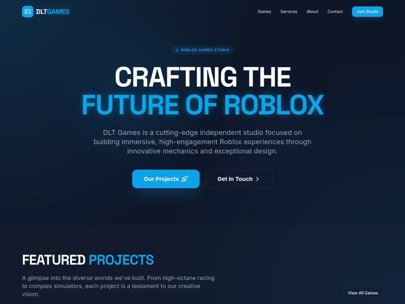 DLT Games Studio Site