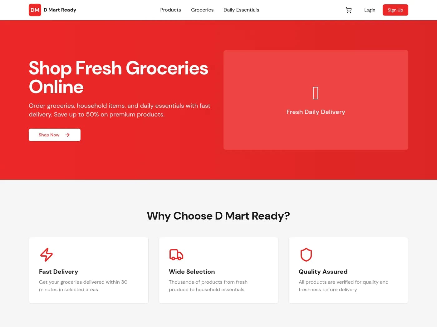 D Mart Ready Lite
