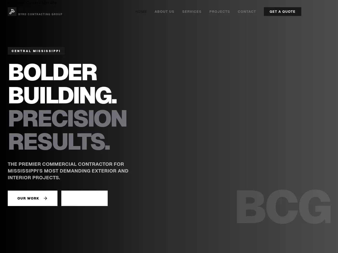 DMB Contracting Website