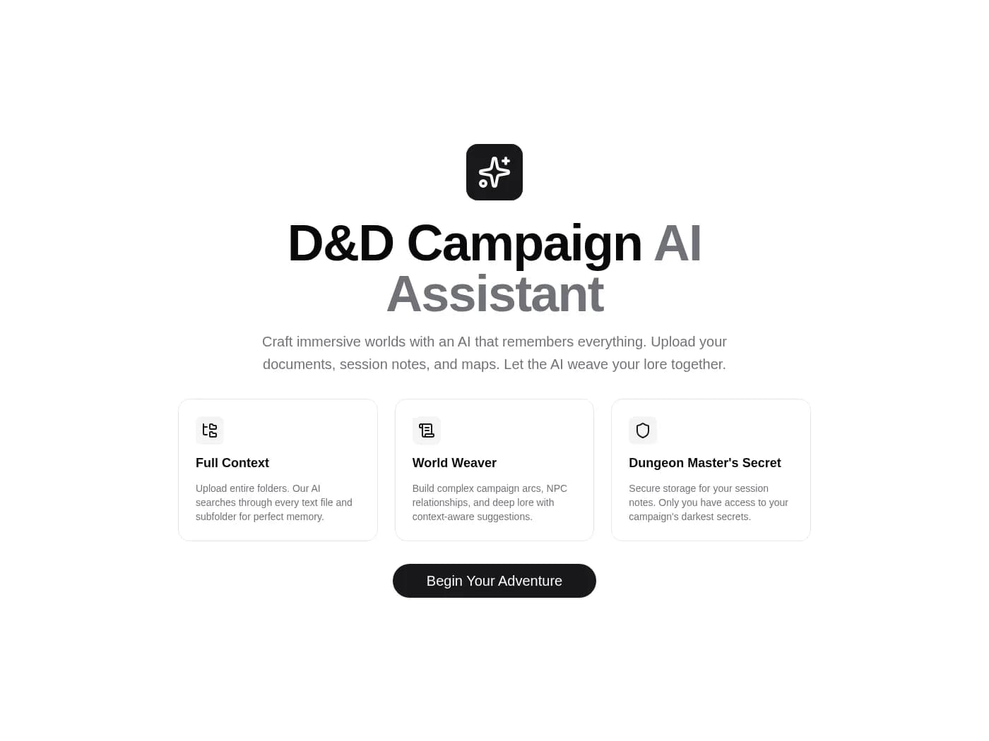 DND Campaign AI Assistant