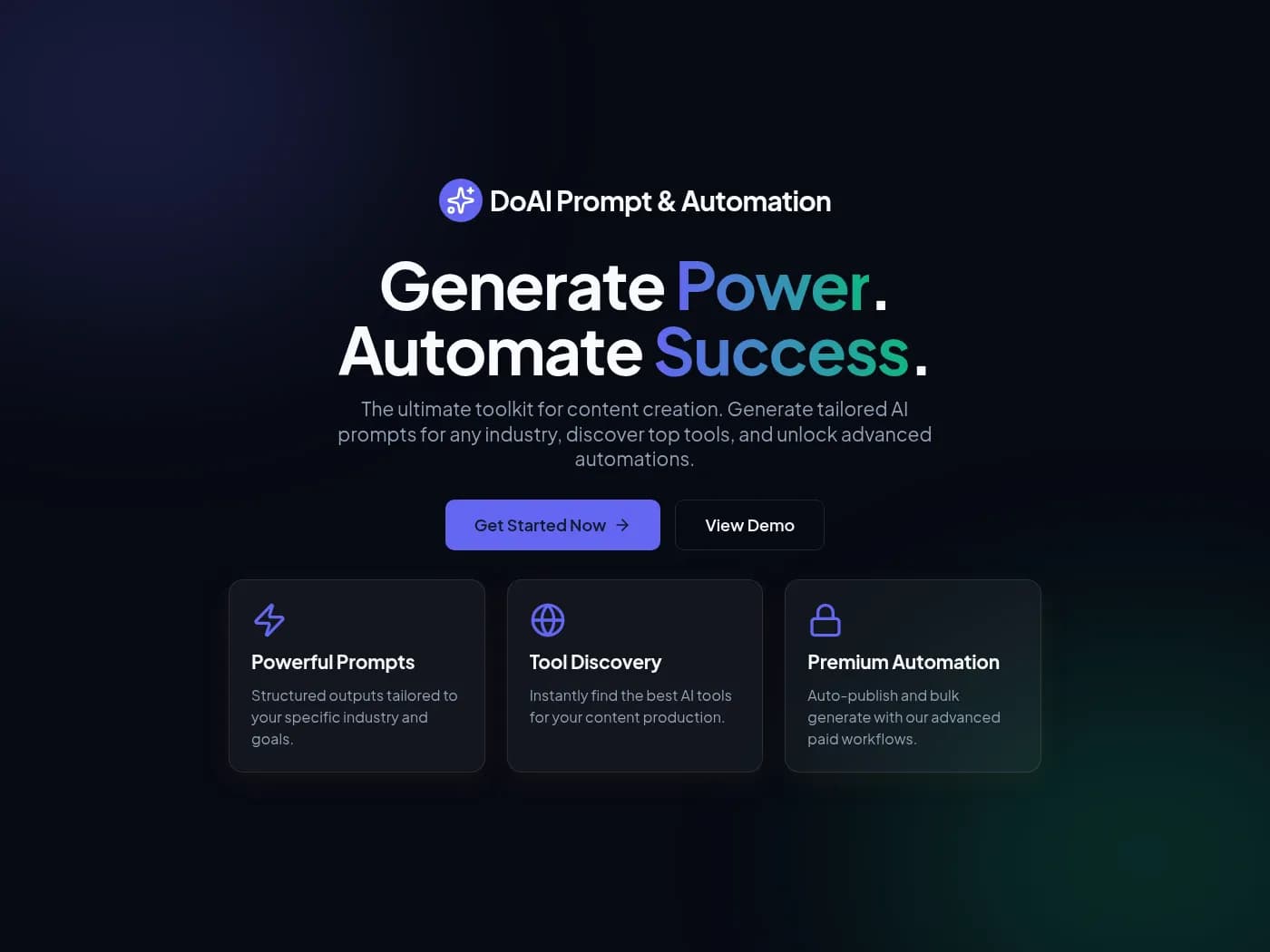 DoAI Prompt & Automation