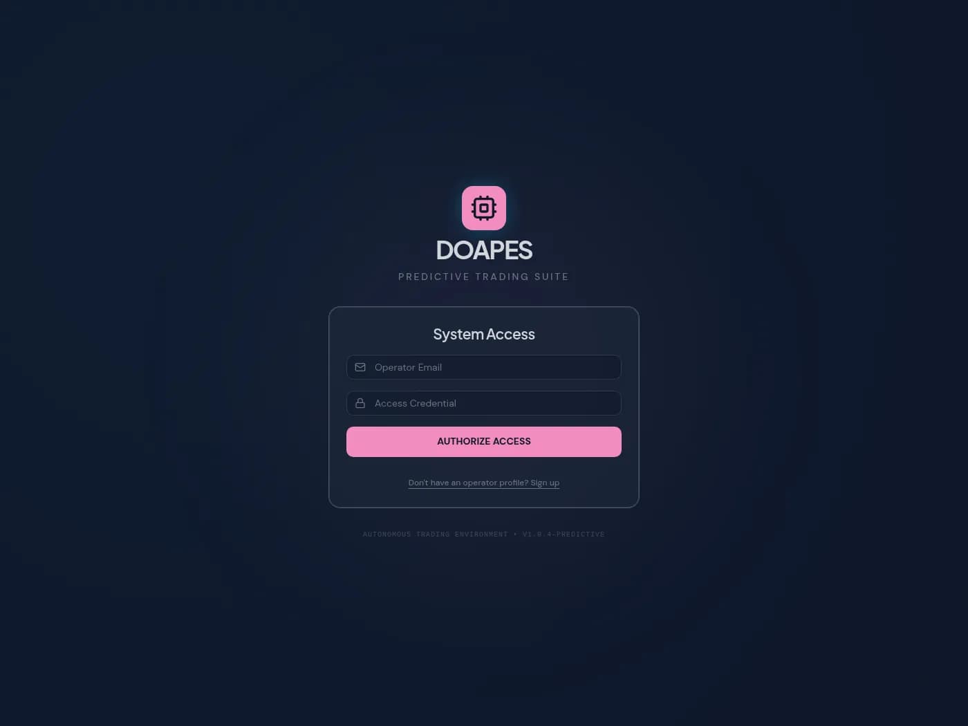 DOAPES Predictive Trading Suite